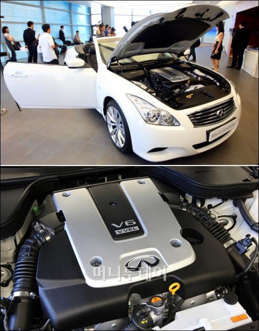 [사진]세계10대 엔진 VQ 적용된 G37 컨버터블 - 머니투데이