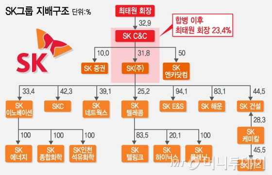 SK 지배구조 개편 '탄력'…통신 실질 지주격 SKT도 변화? - 머니투데이
