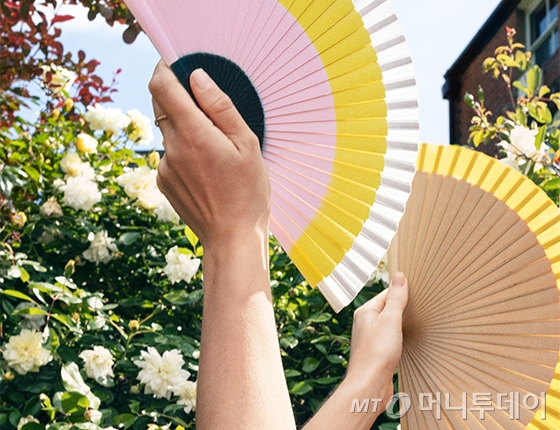 "은밀한 메시지도 OK"… '손풍기' 대신 '부채' 어때요? - 머니투데이