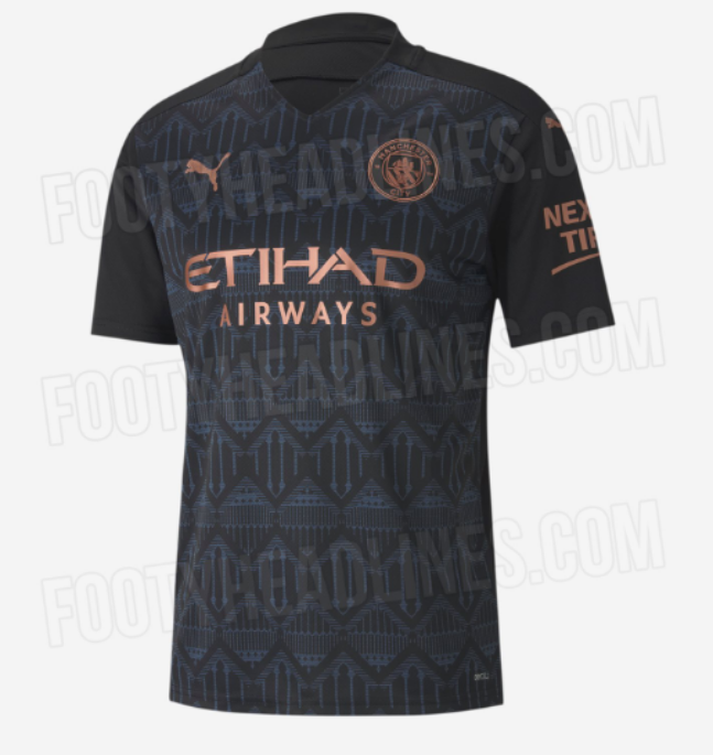 '어, 바이러스 아니네?' 맨시티, 올 블랙 고풍적 새 유니폼 공개 - 머니투데이