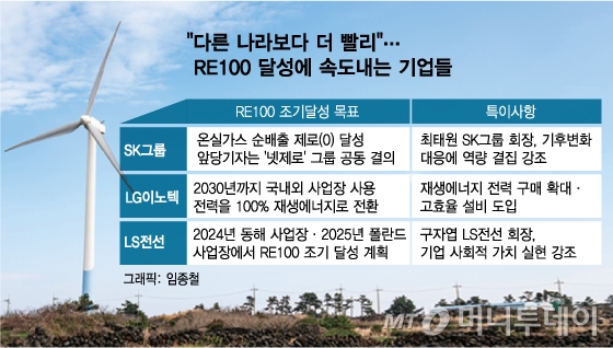 2050년까지 뭐하러 기다려?…RE100 조기달성 노리는 기업들 - 머니투데이