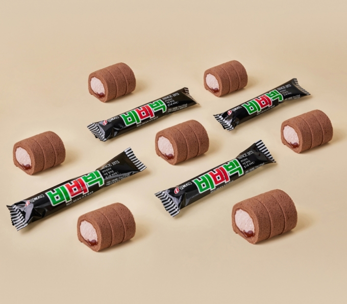 [신상품라운지]빙그레, 비비빅 맛 롤케익 '비비빅롤' 출시 - 머니투데이