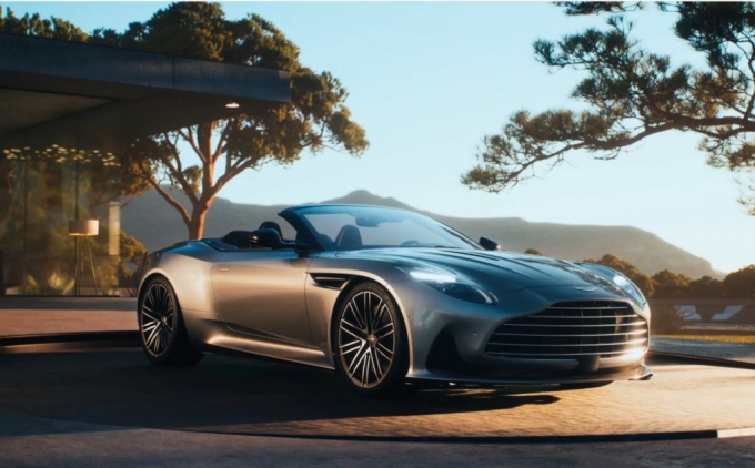 애스턴마틴, 오픈탑 슈퍼 투어러 DB12 볼란테 공개 - 머니투데이