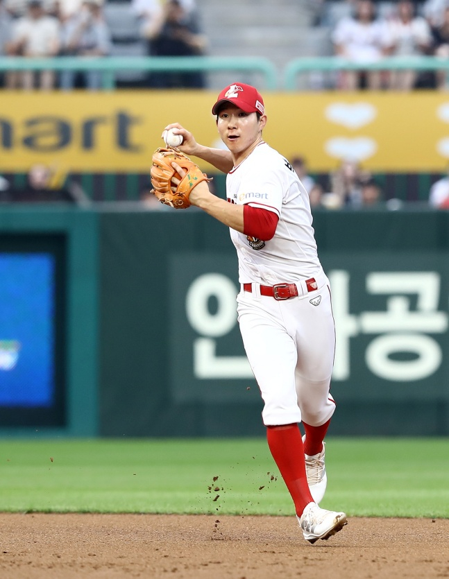 적장도 안심할 수 없는 긴장감, 박성한이 유지했다... '무기력한 SSG 3연패' 속 유일한 희망 [인천 현장] - 머니투데이