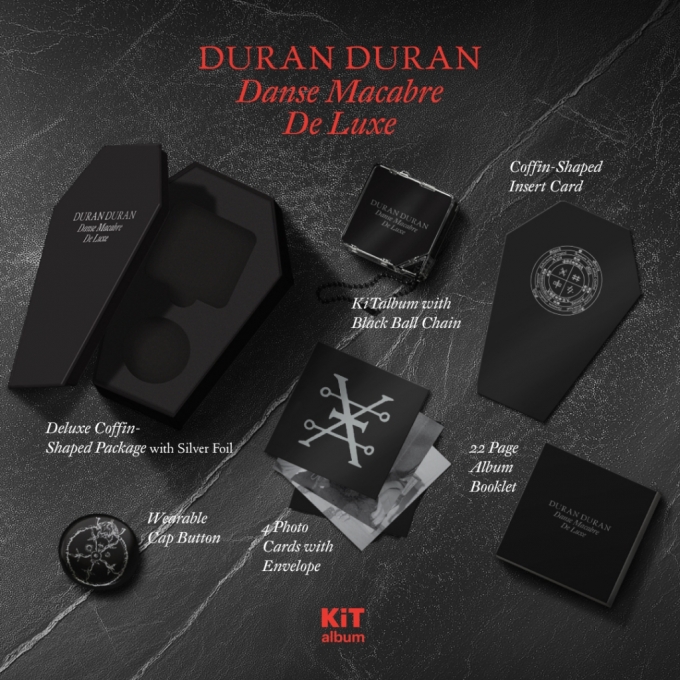 전설적인 밴드 듀란듀란 'Danse Macabre De Luxe' 키트앨범으로 발매...스페셜 구성품 ' 눈길' - 머니투데이