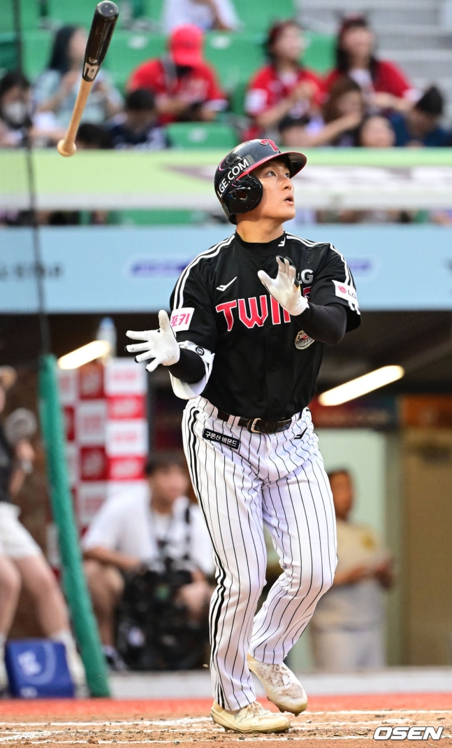 LG 함창건, KBO 퓨처스리그 사상 역대 32번째 사이클링 히트 달성 - 머니투데이