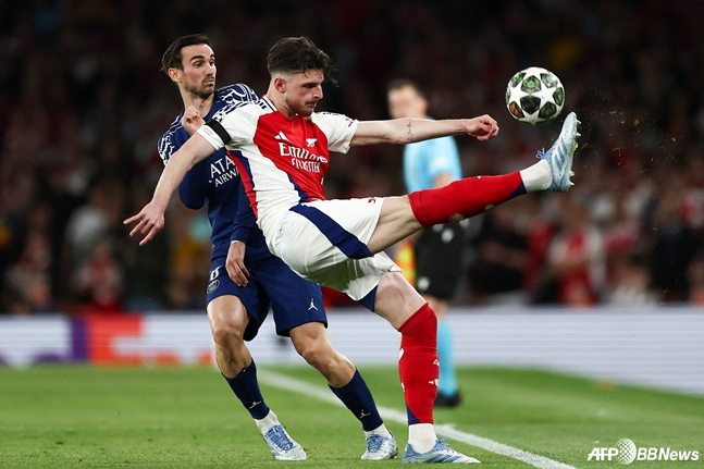이강인 UCL 결승행 성큼! PSG, 4강 1차전서 아스널 1-0 격파... 뎀벨레 '원더 선제 결승골' - 머니투데이