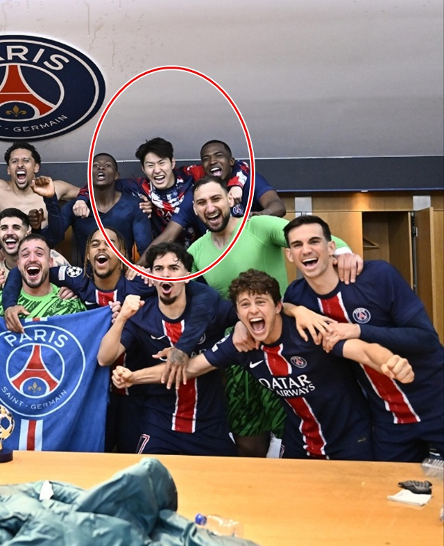 "우린 가족" 이강인 슬퍼할 줄 알았는데... 또 출전시간 0분→하지만 웃었다, PSG UCL 결승에 '동료들과 포효' - 머니투데이