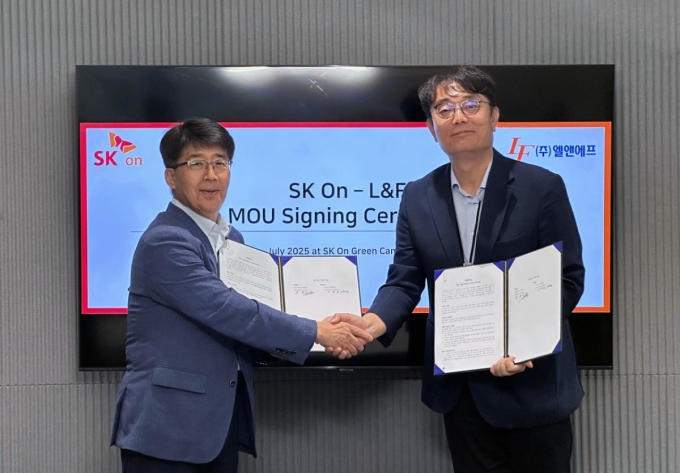 SK온, 엘앤에프와 LFP 양극재 MOU…북미 ESS용 배터리 시동 - 머니투데이