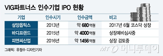VIG, 공모시장 통한 엑시트 주도 "PEF, IPO 활용 늘 것" - 머니투데이