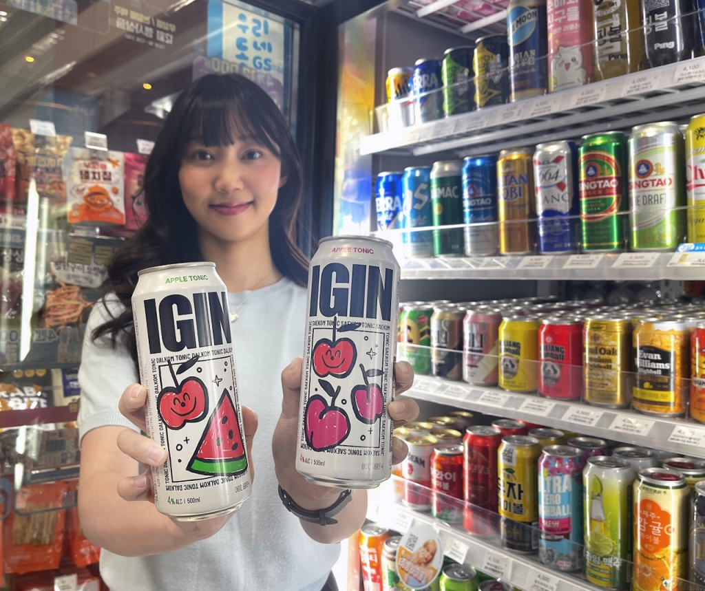 예산 사과로 만들었다...GS25, 'IGIN 애플토닉' 출시 - 머니투데이