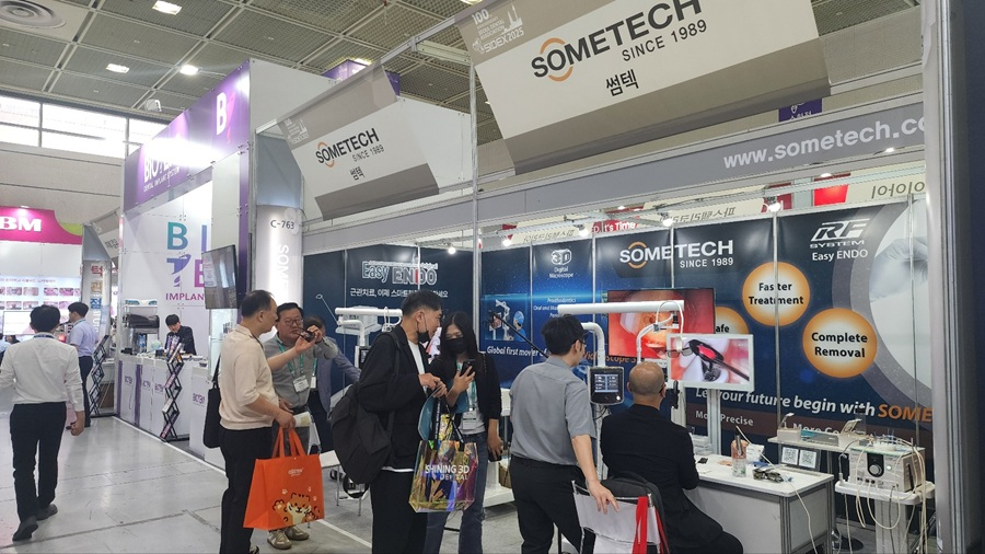 썸텍, 'SIDEX 2025'서 덴탈 3D 현미경 'VOMS-202D' 등 선봬