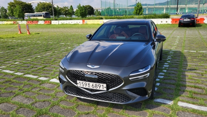 제네시스 G70 슈팅브레이크, 좋은데 애매하다[차알못시승기] - 머니투데이