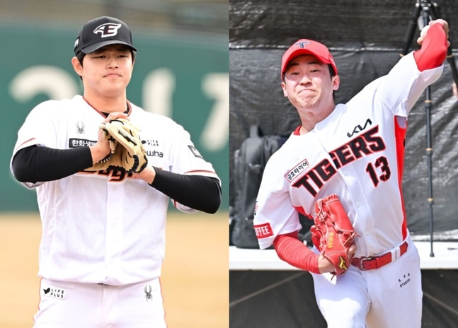 한화 문동주-KIA 윤영철, KBO 미디어데이 불참 "등판 일정 변경"... 노시환-정해영 대타 참석 [공식발표] - 머니투데이