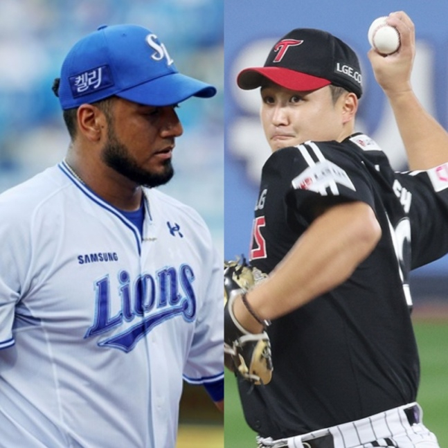 LG-삼성, 선발 라인업 공개 '김현수 4번 출격 vs 박병호 5번 배치' [PO1 현장] - 머니투데이