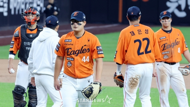 "(김)서현이 나온다" 문동주 없는 한화 총력전, 33SV 마무리도 예외 없다... '단' 조건이 있다 [PO4] - 머니투데이