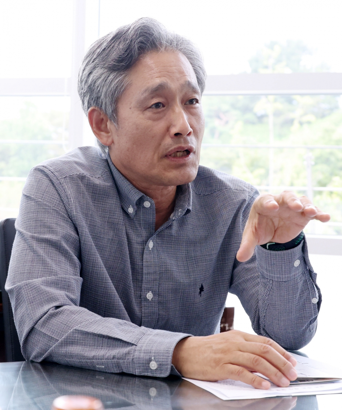 [포토] 양해영 회장 'KBO 거쳐 ML 가는 게 바람직' - 머니투데이