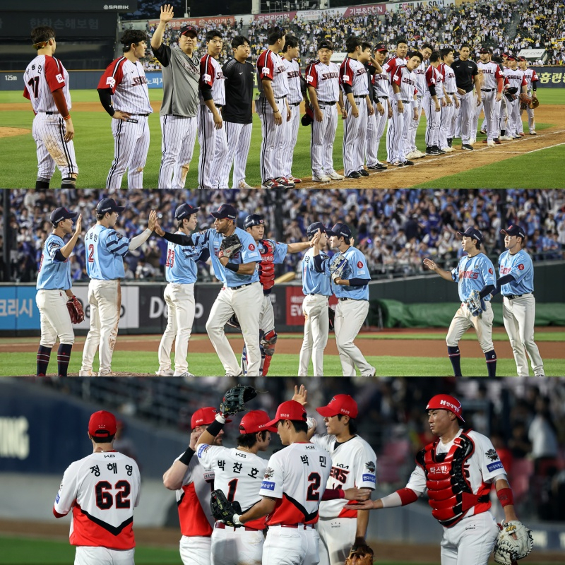 '엘롯기가 떨어지질 않는다' KIA 7G 무패+롯데 4연승→한엘롯기삼 완성, KBO 최초 역사 현실 되나 - 머니투데이