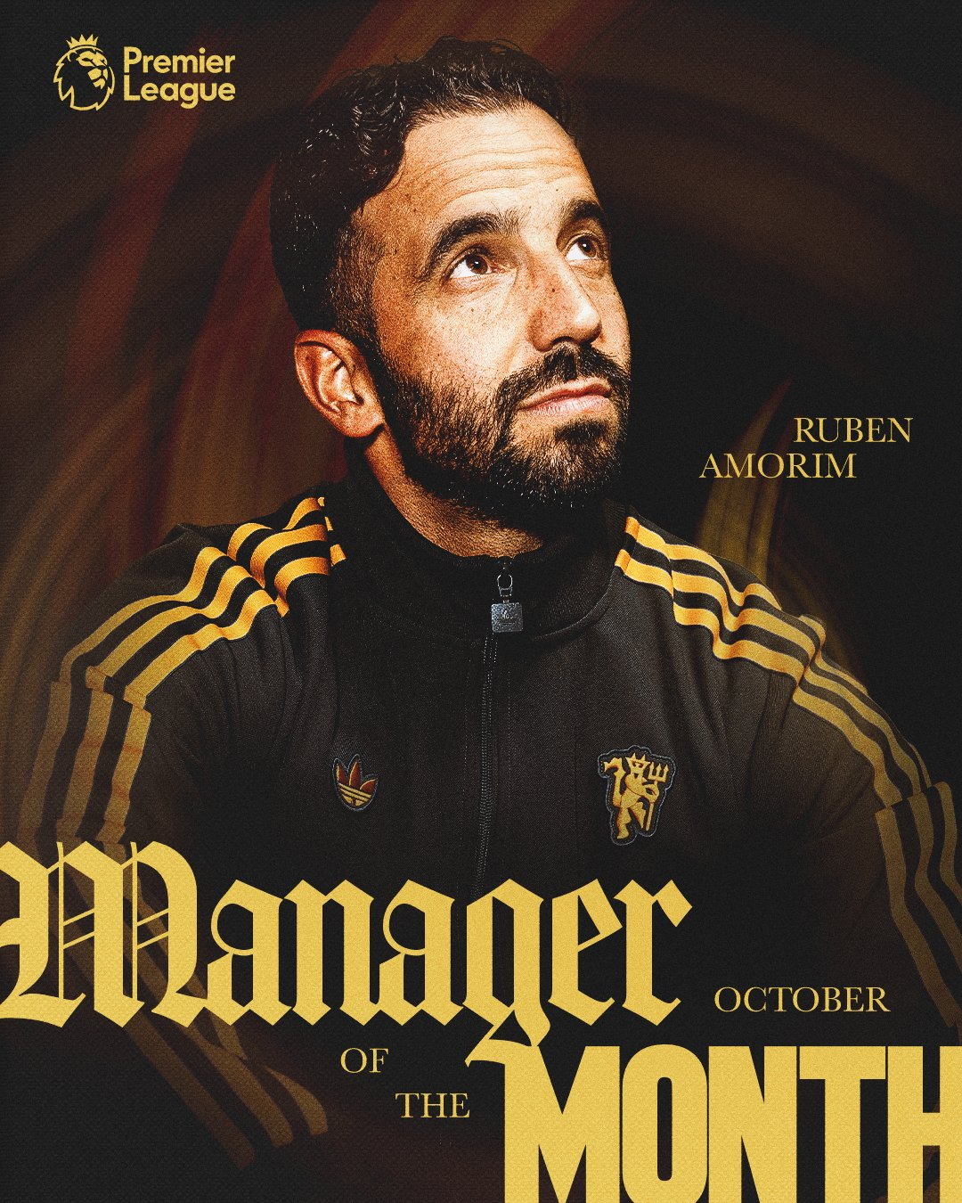 [오피셜] '한때 경질설' 맨유 아모림 감독, EPL 이달의 감독상 '대반전' - 머니투데이